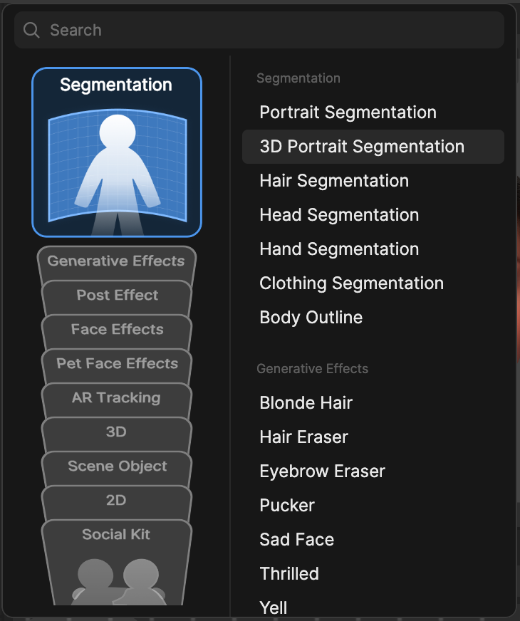 3D Portrait Segmentation | Learn | TikTok Effect House