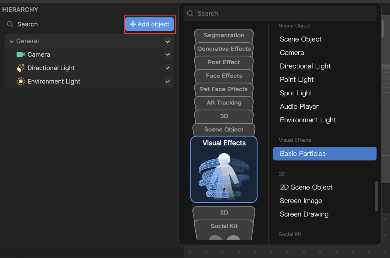 Visual Effects Editor Overview | Learn | TikTok Effect House