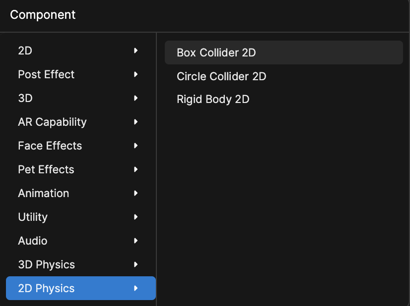 Box Collider 2D | Learn | TikTok Effect House