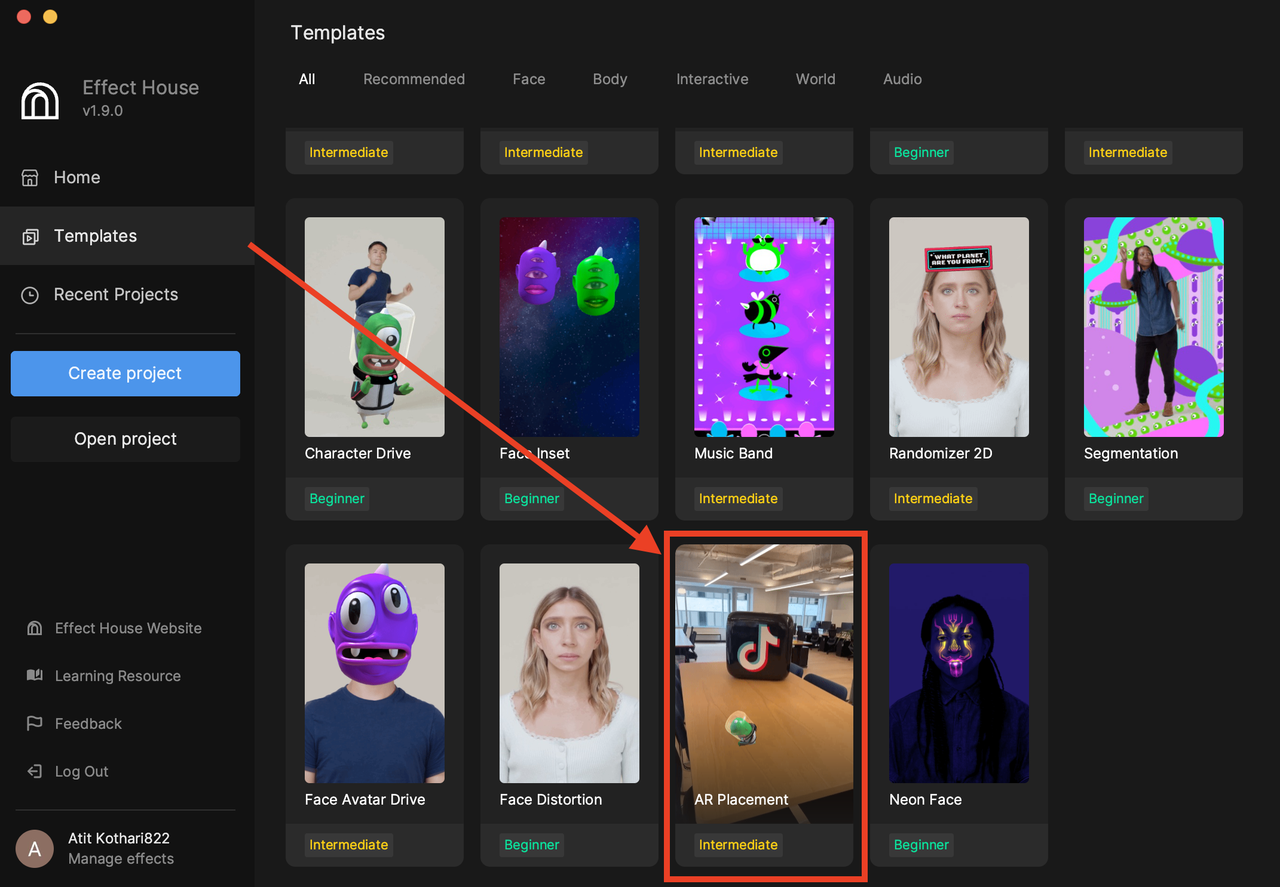 AR Placement | Learn | TikTok Effect House