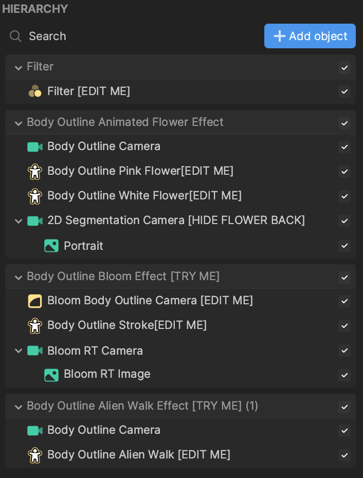 Body Outline | Learn | TikTok Effect House
