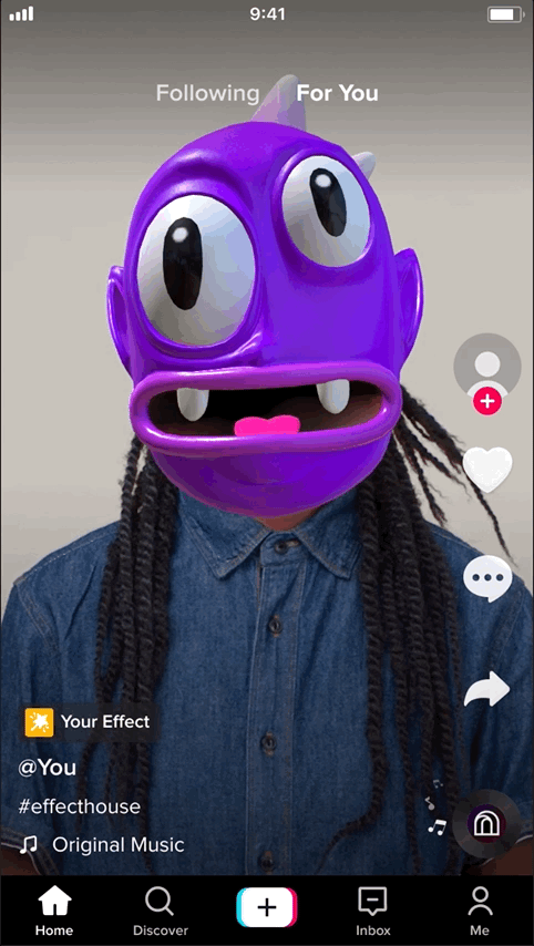 Face Avatar Drive | Learn | TikTok Effect House