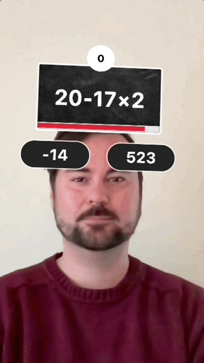 One Person Quiz | Learn | TikTok Effect House